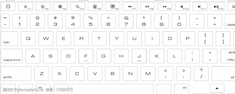 键盘布局图图片免费下载_键盘布局图素材_键盘布局图模板-图行天下素材网