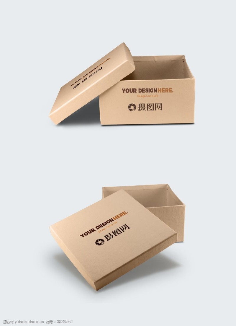 牛皮纸盒子样机图片免费下载_牛皮纸盒子样机素材_牛皮纸盒子样机模板-图行天下素材网
